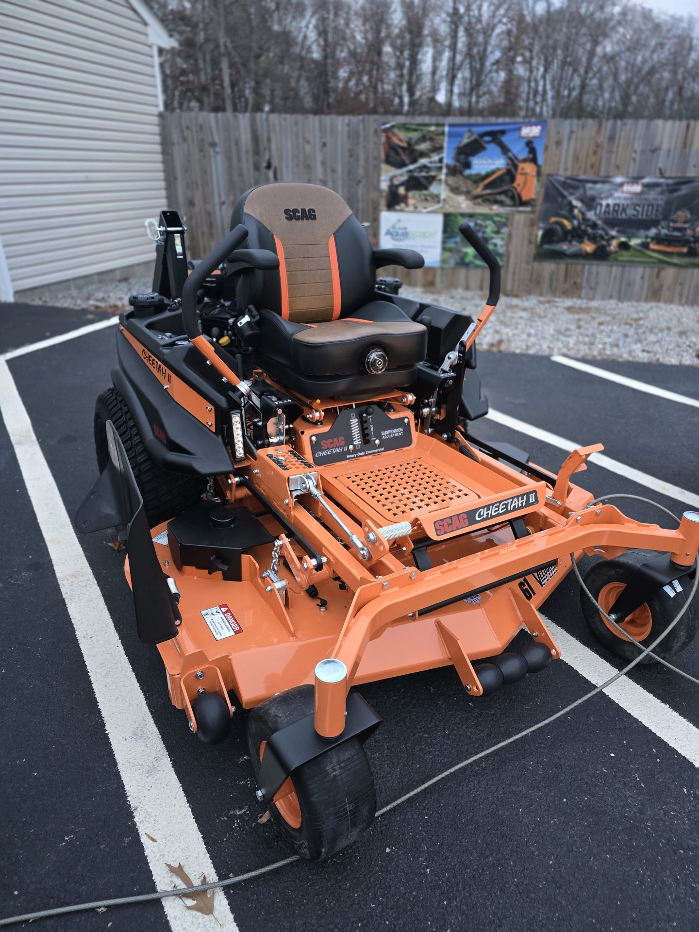 Scag Cheetah II 61″ Zero Turn Mower SCZII-61V-38FX-EFI-SS ***DEMO MODEL ...